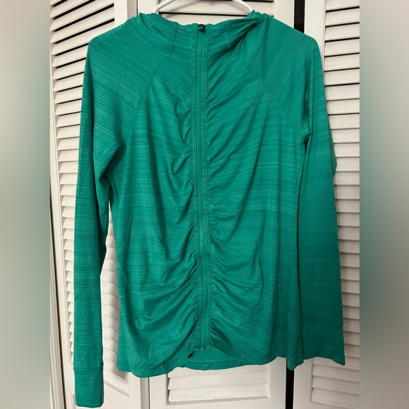 Athleta | Jackets & Coats | Athleta 29 Womens Cross Current Ruched Full ...